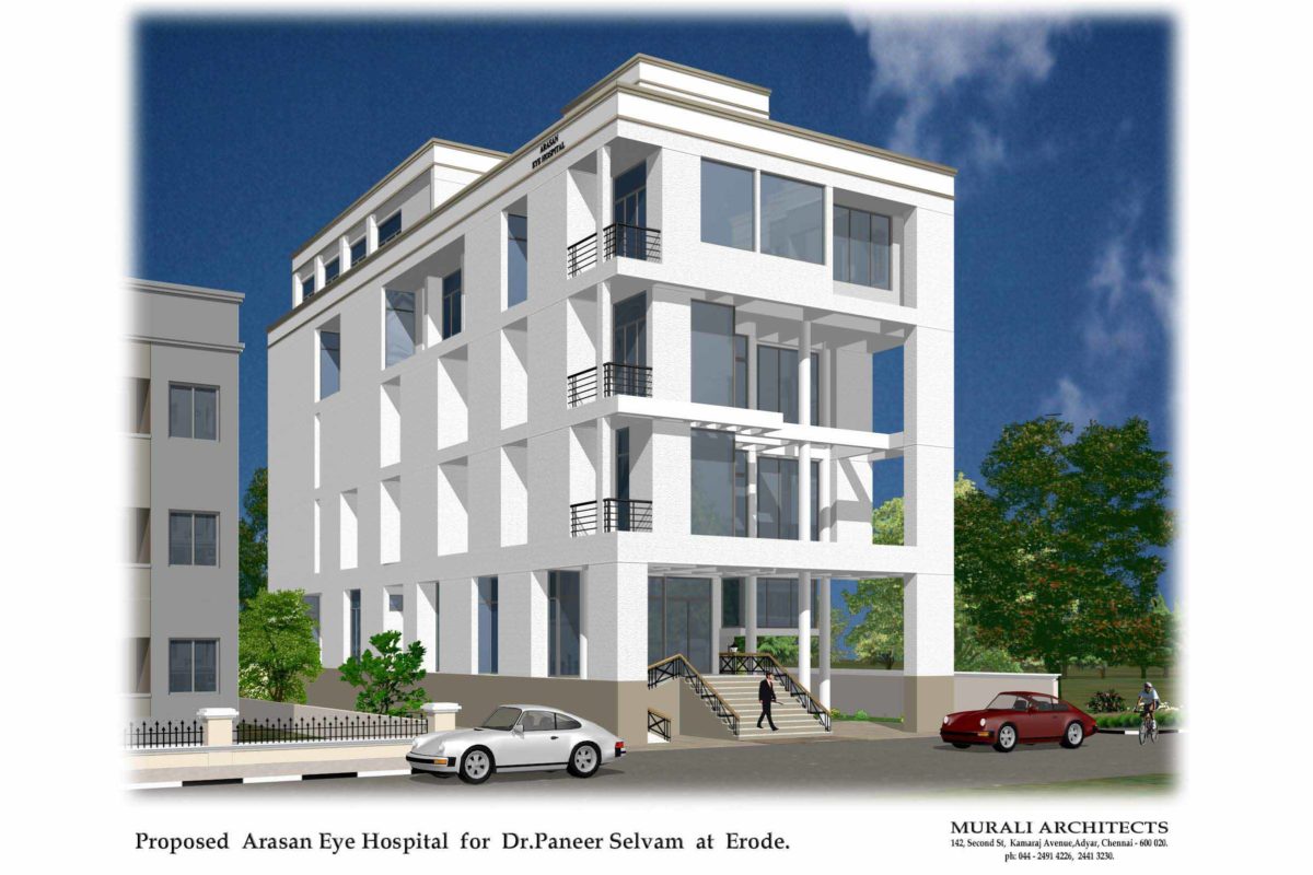 Arasan Eye Hospital | Top architecture firms in Chennai