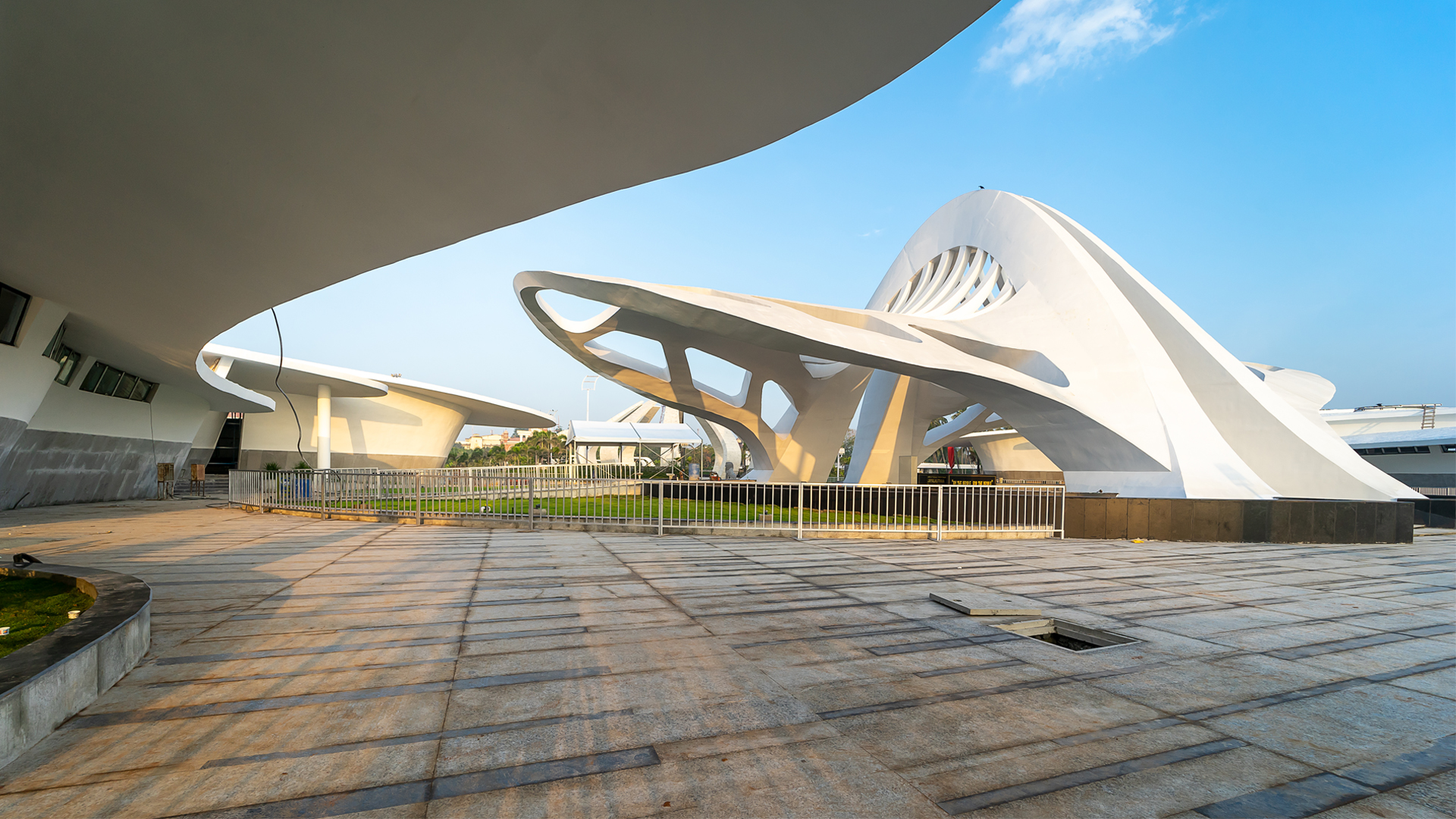 A monumental prodigious structure has been erected with intriguing ...