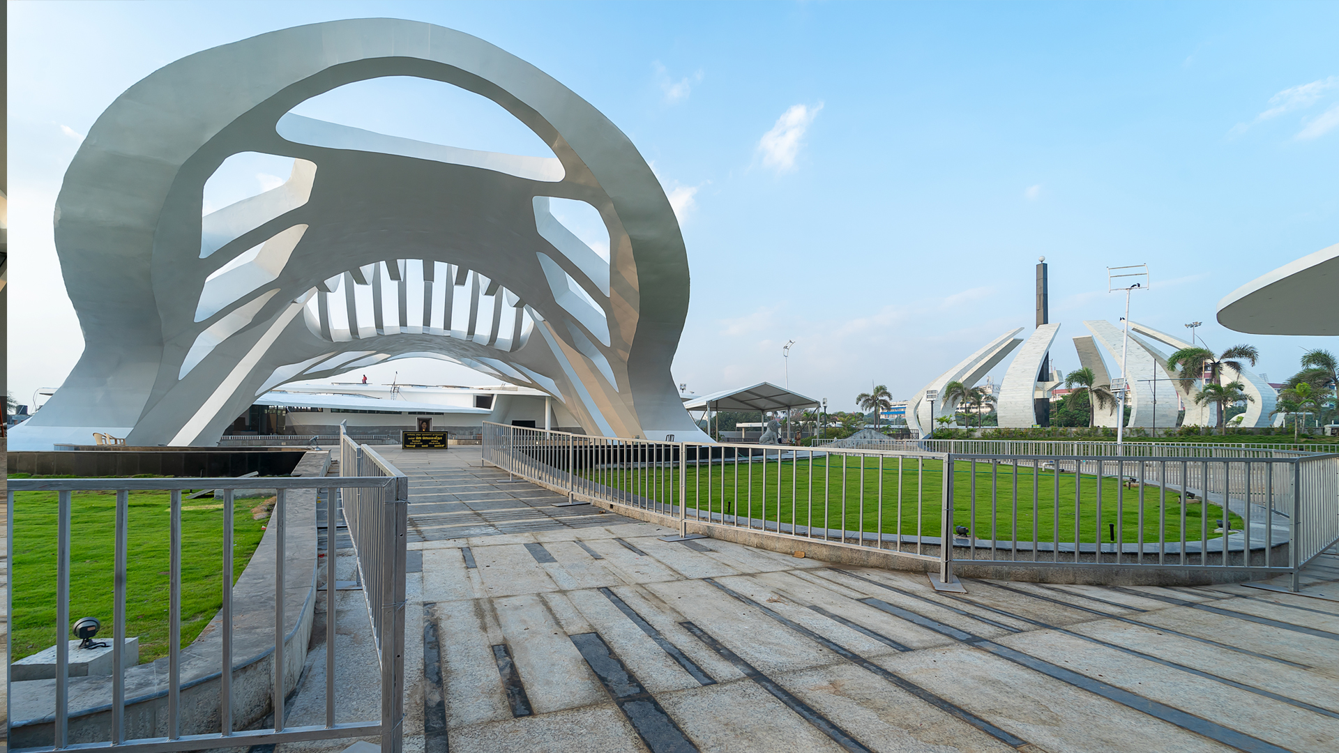 A monumental prodigious structure has been erected with intriguing ...