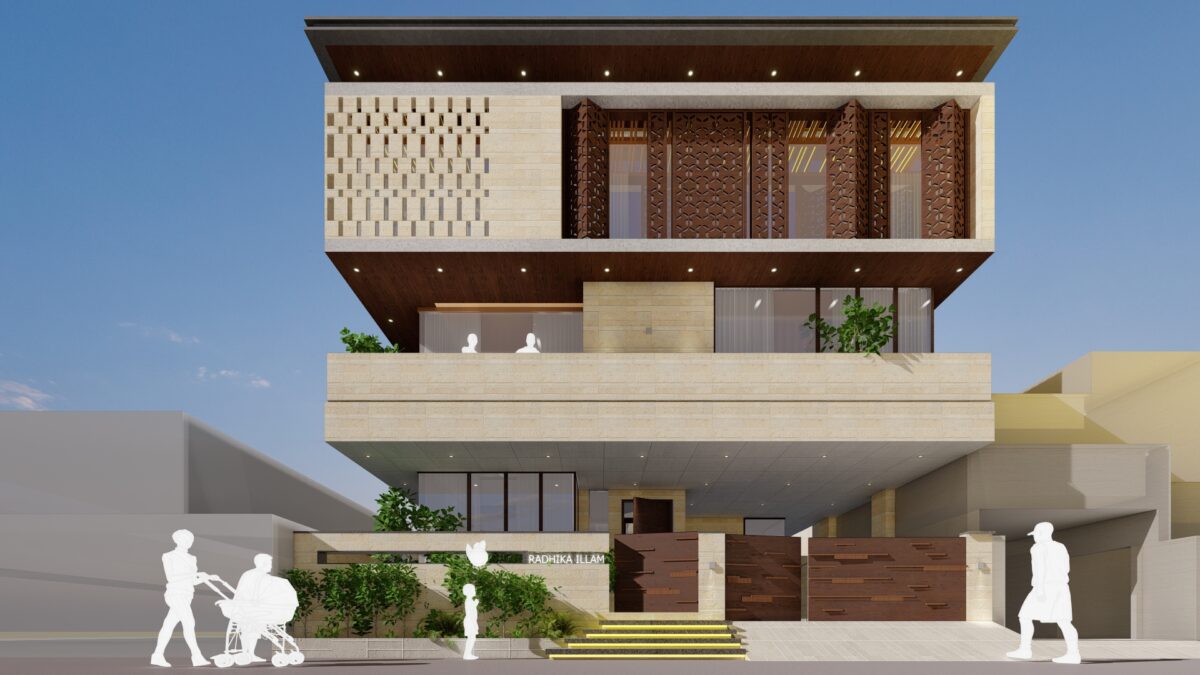 RADHIKA RESIDENCE | Murali Architects