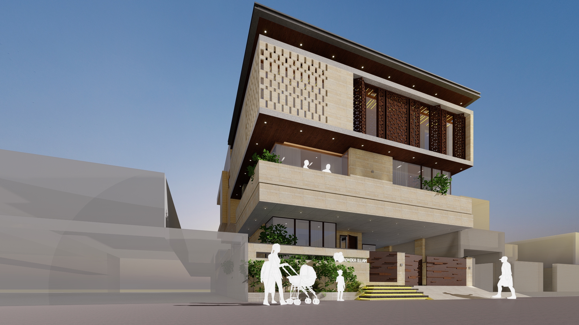 RADHIKA RESIDENCE | Murali Architects